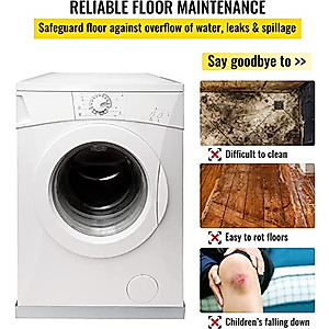 Galvanize Drip Pan for Water Heater or Air Conditioner, 22”x22”x2”–Gauge 26 – Drain Hole & Hose Adapter