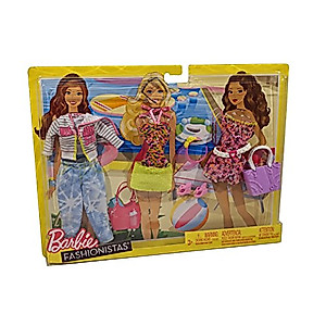 Barbie Fashionistas Day Looks Clothes - Bright Beach Outfits