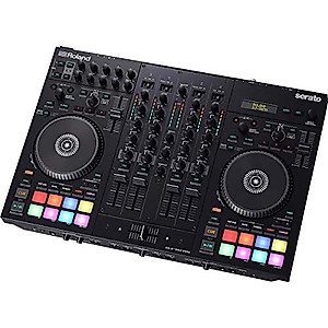 Roland DJ-707M Four-Channel, Four-Deck Serato DJ Controller