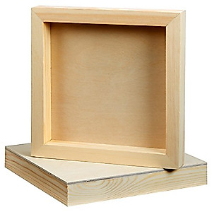 Artlicious - 5 Super Value Wood Panel Boards - Great Alternative to Canvas Panels, Stretched Canvas & Canvas Rolls (8x10, Standard Profile)