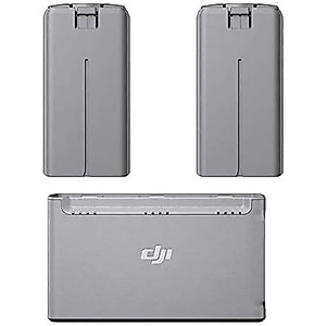 Camrise Original DJI Mavic Mini 2 Two-Way Charging Hub and Two Pack Original Mini 2 Intelligent Flight Batteries (for DJI Mini 2 and Mini SE Drone ONLY) (Renewed)
