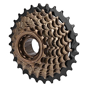 Yosoo Health Gear 8 Speed Freewheel Threaded, 8 Speed Cassette, Bike Freewheel 8 Speed 11-28t, Bike Cassette Screw on Freewheel Mountain Bike Freewheel Set
