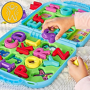Peppa Pig Peppa’s Alphabet Case, ABC Toys, Puzzle Preschool Toys for 3 Year Olds and Up