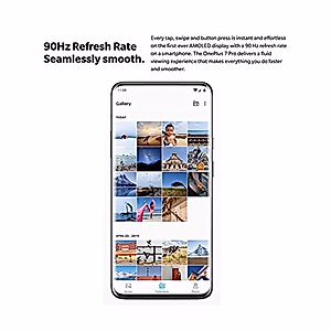 OnePlus 7 Pro 256GB ROM 8GB RAM Factory Unlocked 6.67 inch QHD+ AMOLED 90Hz Display Dual SIM Mirror Gray