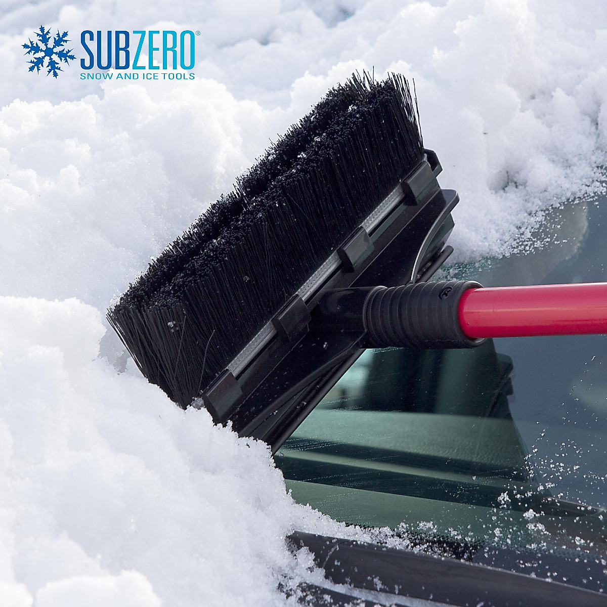 SubZero 2610XB 48" Extender Snowbroom with Integrated Squeegee Head (Colors may vary)