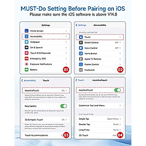 TIK Tok Bluetooth Remote Control, Tiktok Wireless Scrolling Control Page Turner Rechargeable with Ring Design and Charging Case Compatible with iOS/Android