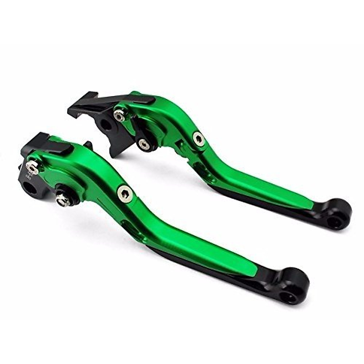 Niree Foldable Extendable Brake Clutch Levers for Yamaha YZF R1 2004-2008 YZF R6 2005-2016 R6S CANADA VERSION 2006 R6S EUROPE VERSION 2006-2007 Green