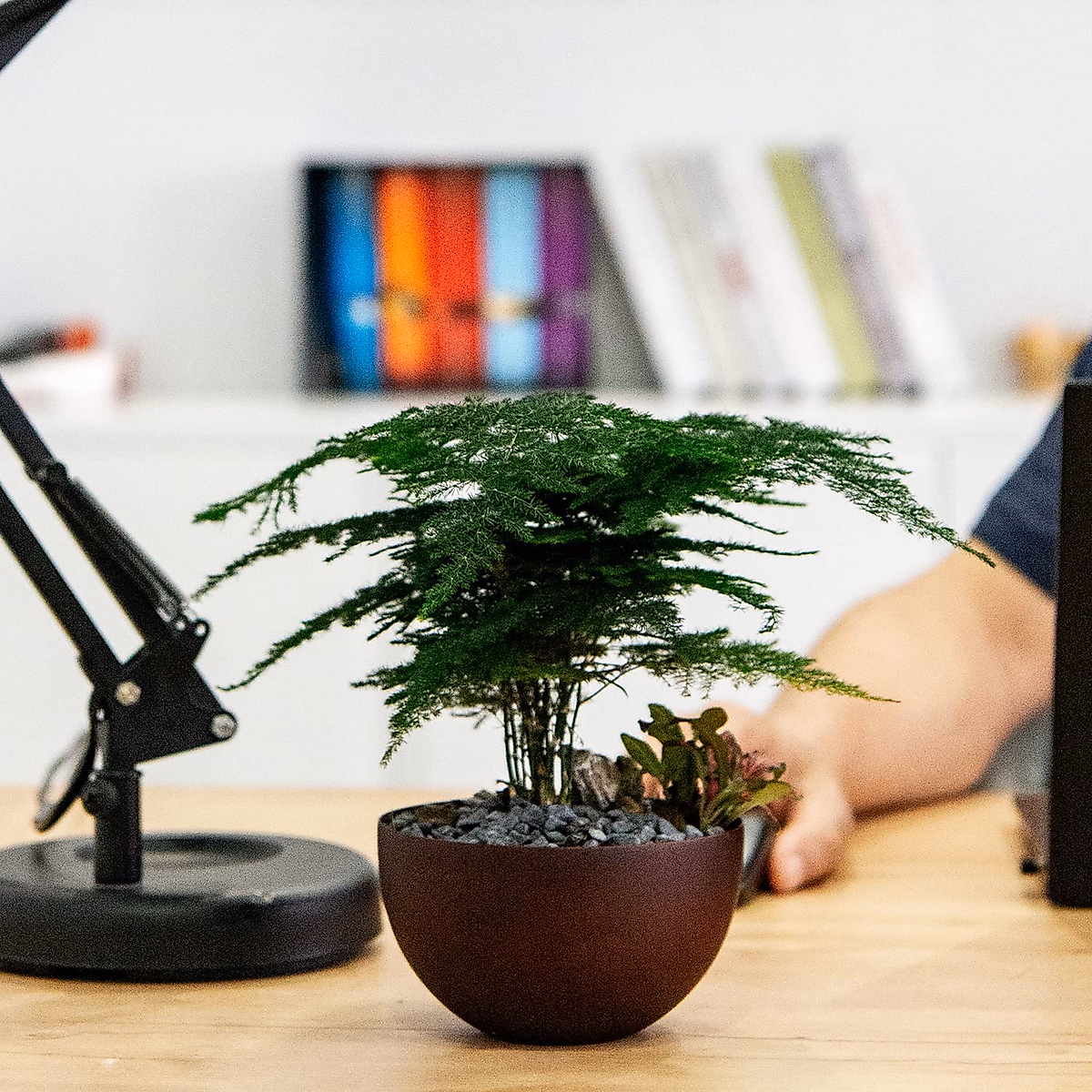 Naturoom Handmade Wooden Cereal Bowls, Set of 2, Zen Style Rice & Miso Soup Bowls, Small Salad bowl, Perfect For Snack, Nuts, Candy, Fruit and noddle, 5'' Diam x 3'' High Craft Decorative Bowl