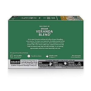STARBUCKS® Decaf Veranda® Blend – K-Cup Pods 10ct. (6 case)