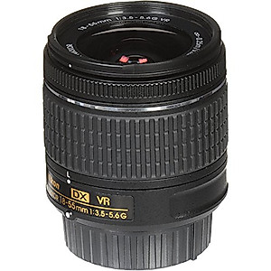 Nikon 18-55mm f/3.5-5.6G VR AF-P DX Zoom-Nikkor Lens - (Renewed)