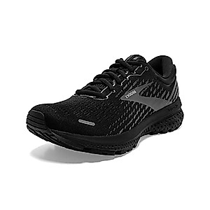 Brooks Women's Ghost 13 Running Shoe - Black/Black - 10 Narrow