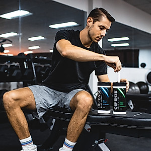 Defense Soap All Natural Peppermint Body Wipes 2PK with Tea Tree Oil | Wrestling, Combat, Camping, Gym, Post Workout Shower Wipes for Men and Women. 40 Count (Pack of 2)