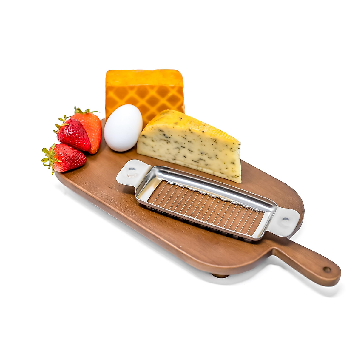 Fanatical Chef Stainless Steel Butter Slicer - Single Stick Butter Cutter for Butter Squares - Makes Individual Butter Pats for Baking Pastry Dough - Handheld Butter Measurement Tool