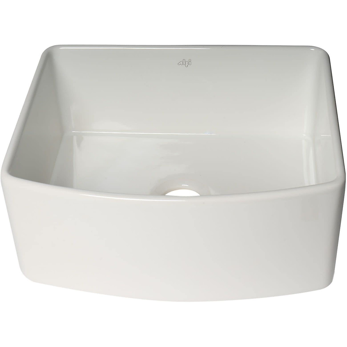 ALFI brand ABFC2420-W Kitchen Sink, White