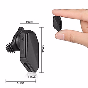 Wireless Earbuds, Soundmoov Bluetooth Headphones Handsfree Stereo Earphone with Microphone, Noise Cancelling Sweatproof Mini True Headset for iPhone, Android and Smartphones Tablets