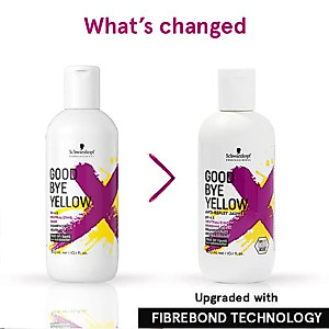 GoodBye Yellow by Schwarzkopf Shampoo 300ml, 10.0 Ounce (4045787515992)