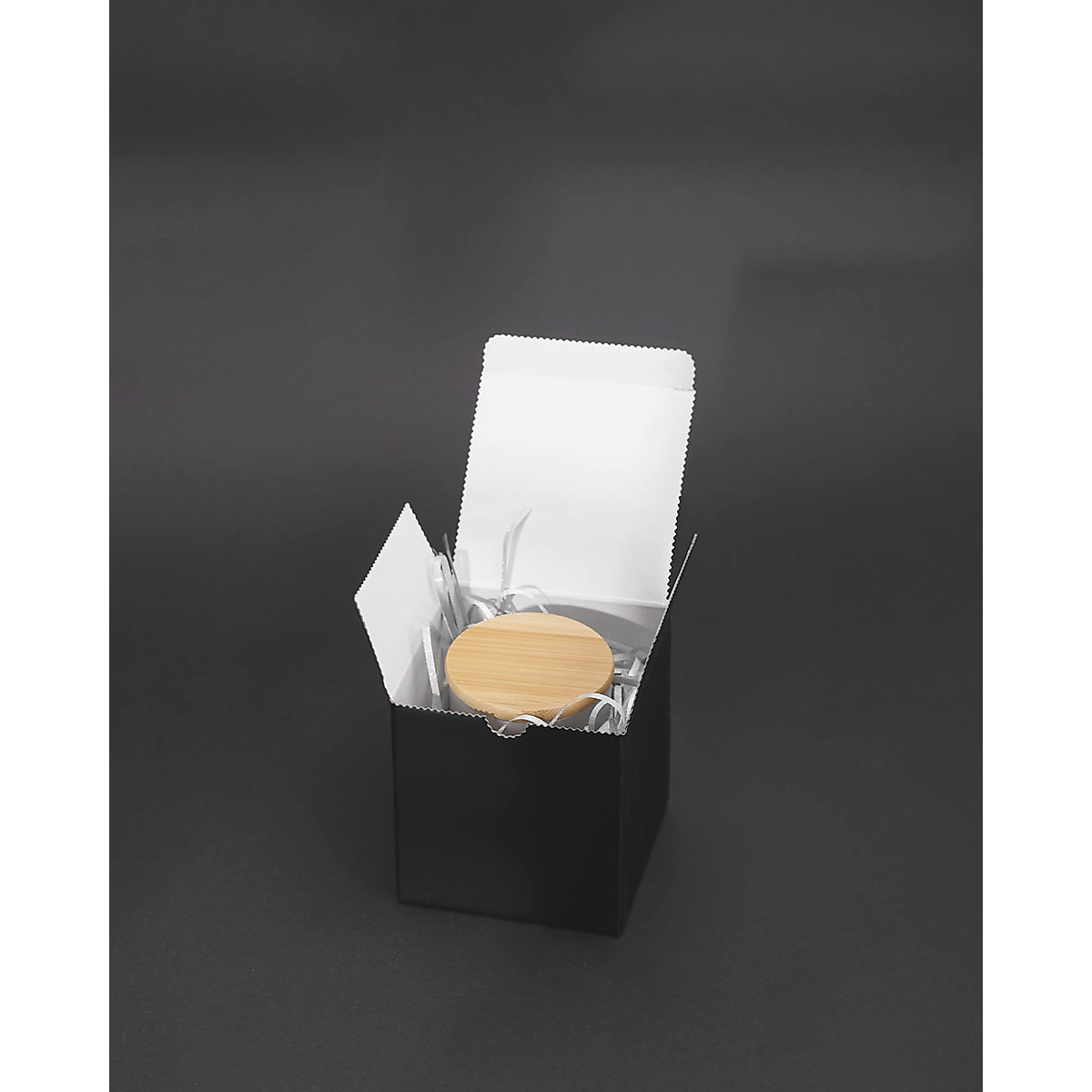 JTRF Small Gift Boxes with Lids – 10-Pack Recyclable Cardboard Boxes for Gifts, Invitations, Organization Sturdy Kraft Boxes – Gift Boxes Bulk Pack (4 x 4 x 4, Black)