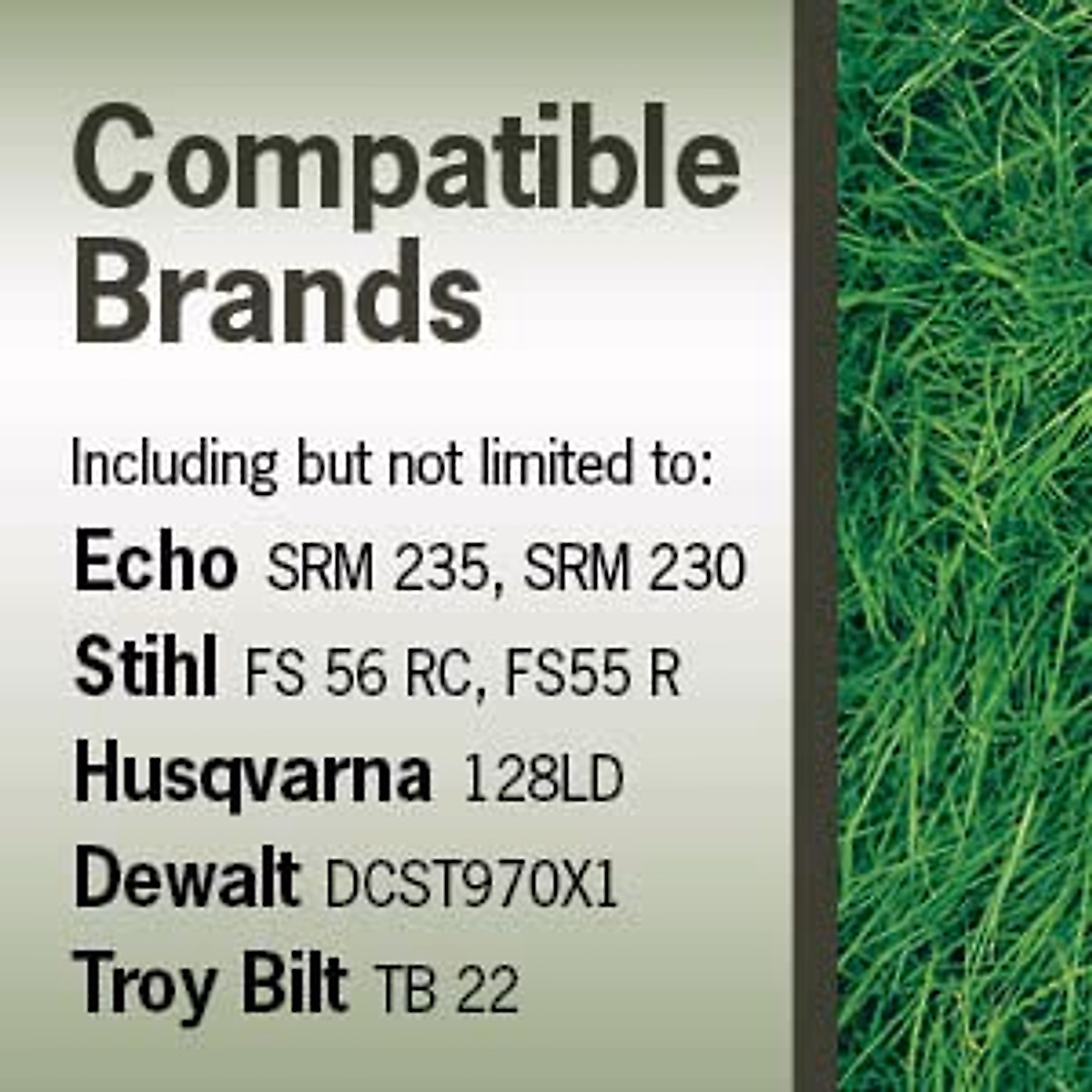 Terre Products - Residential Grade 065 Trimmer Line Square, 1 lb. Quality Weed Wacker String, Line Length 564 ft. or 172m, Weed Eater String Size .065 in. or 1.65mm
