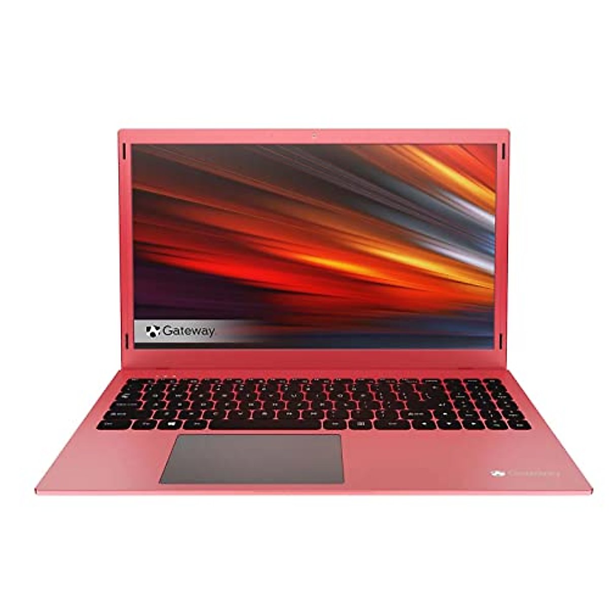 Gateway 15.6 FHD Ultra Slim Notebook in Red Intel Quad Core up to 3.1Ghz 4GB DDR4 128GB SSD Tuned by THX Audio HDMI Cortana Webcam Windows 11 (Renewed)