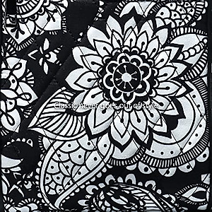 Crossbody Bags for Women Cross Body Purse Handbags Over Shoulder Medium Size Black White