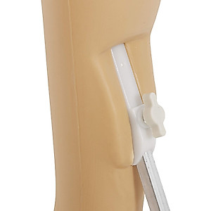 HomGarden Female Mannequin Manikin Full Body Dress Form, 69” Adjustable Mannequin Stand Realistic Mannequin Display Head Turns Dress Model w/Base