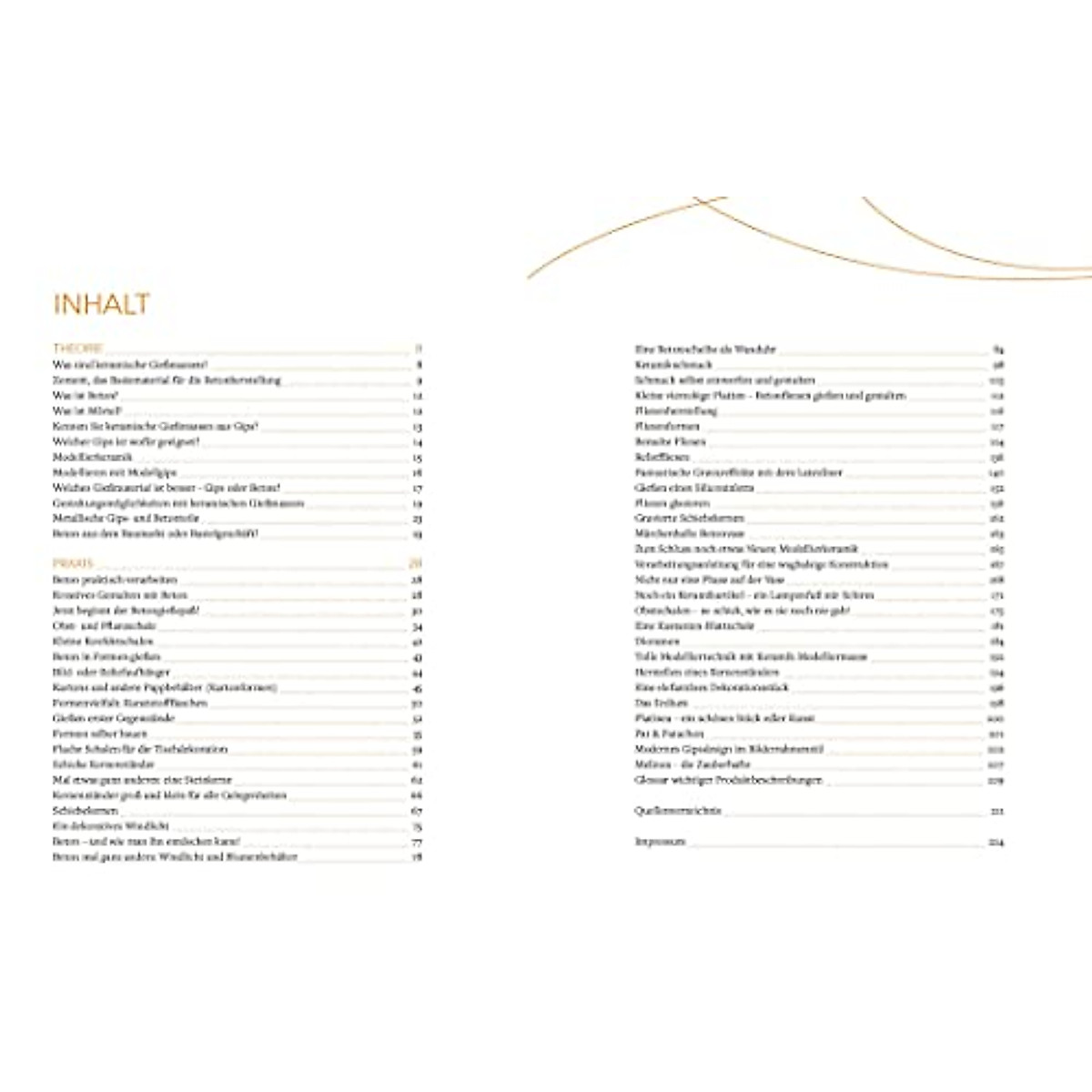 Werkstatt - Dekoratives aus Gips, Keramik und Beton: Das neue Standardwerk - kreative Gestaltungsideen, gegossen, geformt und modelliert