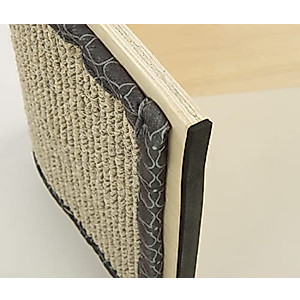 SmartyKat Sisal Angle Cat Scratch Ramp, Includes Catnip - Natural, One Size