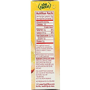 True Lemon Peach Lemonade Drink Mix, 0.106 Ounce - 10 per pack -- 12 packs per case.