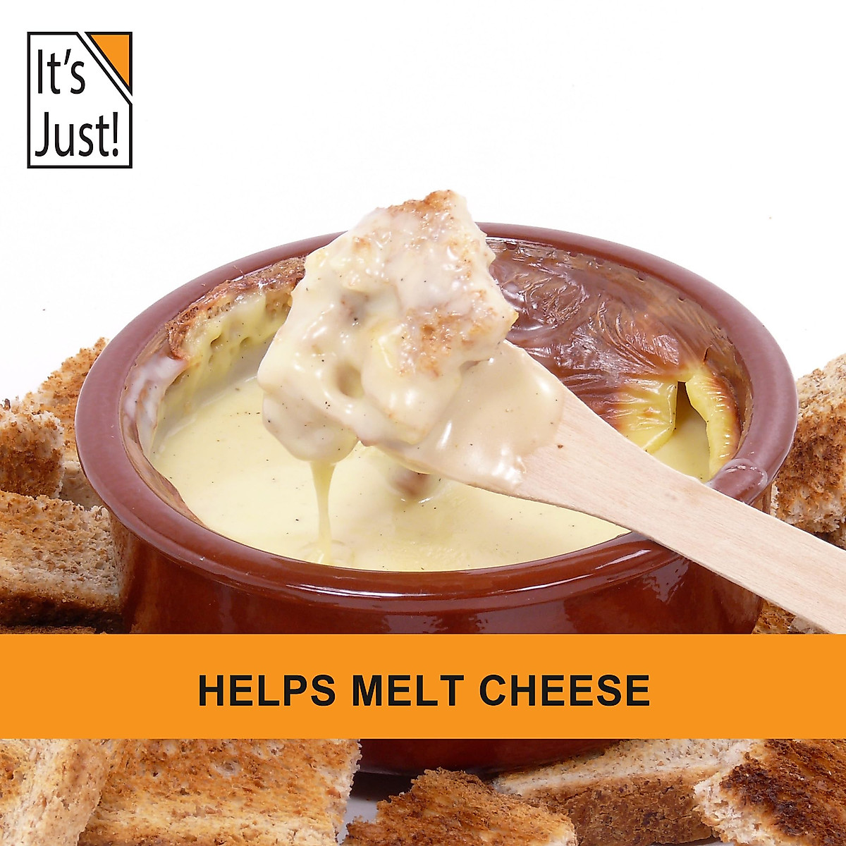 It's Just - Sodium Citrate, Food Grade Thickener, Non-GMO, Cheese Sauce Emulsifier, Spherification, Preserve Foods, 11oz