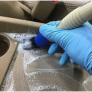 Atlasta SoftTip (AS101) Auto Detailing Brush (9.75 Inches, 4.3 Ounces) For Interior Vents, Seams, Knobs And Buttons. Exterior For Wheels, Window Tracks, Grills, Emblems