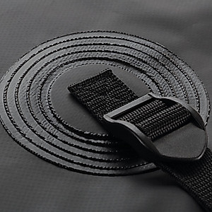 Reese 1045000 Zion Hitch Mounted Waterproof Cargo Carrier Bag, 60 x 24 x 24-Inch (20.5 cu ft) Black