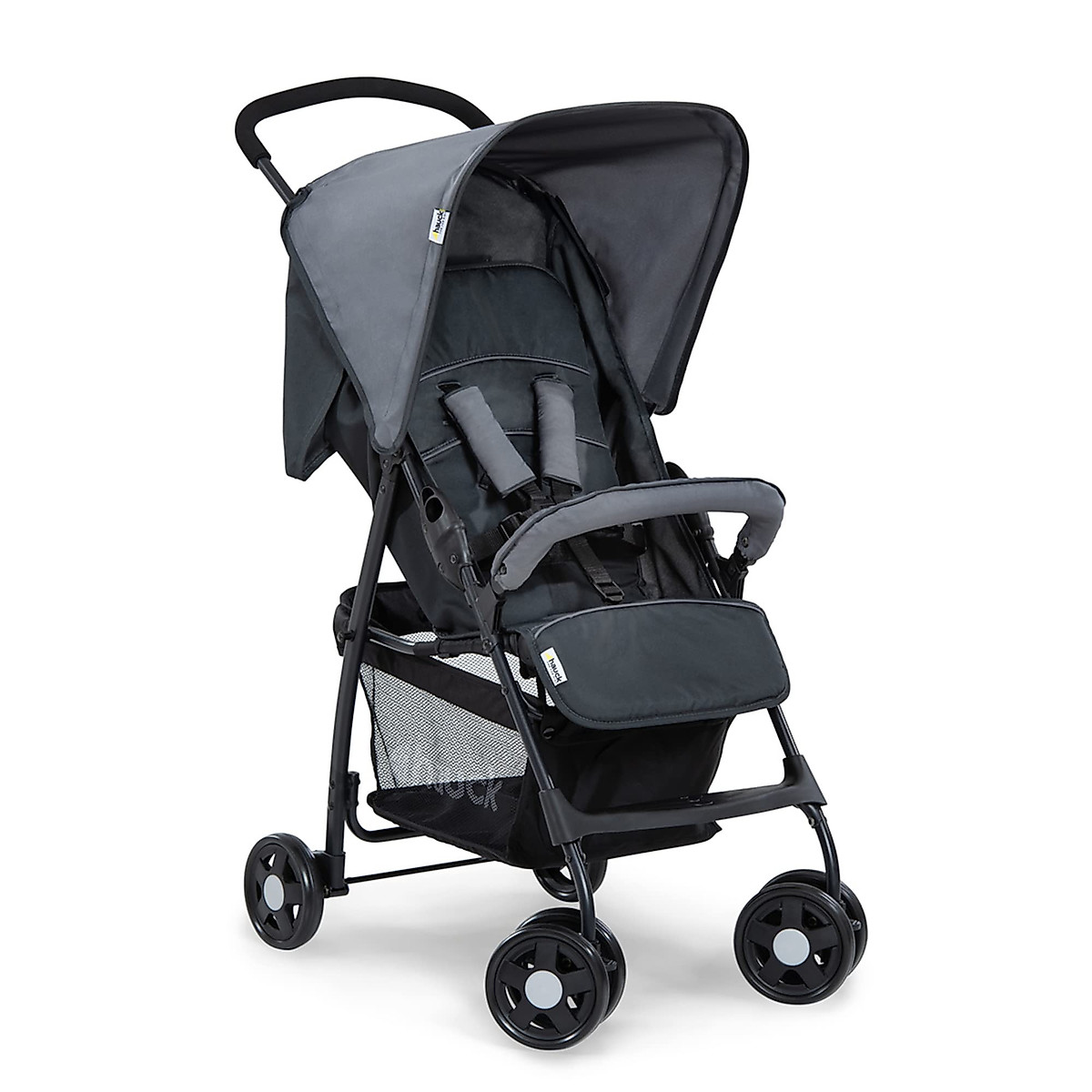 hauck Lightweight and Compact Travel Baby/Toddler Foldable Stroller, Sport, Charcoal/Stone