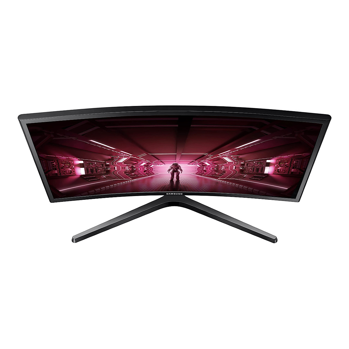 SAMSUNG 24" FHD 1080p CRG5 Curved Gaming Monitor, 144Hz, 4ms, Exclusive Gamer Settings, AMD Radeon FreeSync, Eye Saver Mode, 3000:1 Contrast Ratio, Black