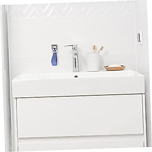 Zerodeko 6 Pcs Shower Gel Holder Body Wash Container Trace-free Storage Holders Novel Shampoo Bottle Hangers Bracket Pp No Trace