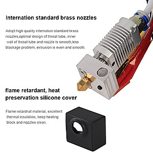Creality Original Ender 3 V2 Extruder Assembled MK8 Hotend Kit Full Set Replacement Hotend 3D Printer Accessory