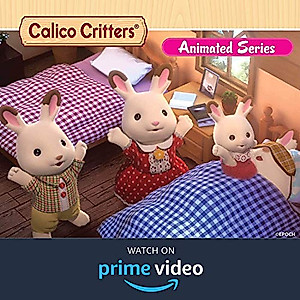 Calico Critters Village Pizzeria Dollhouse Playset, Collectible Dollhouse Toy with Furniture and Accessories Included