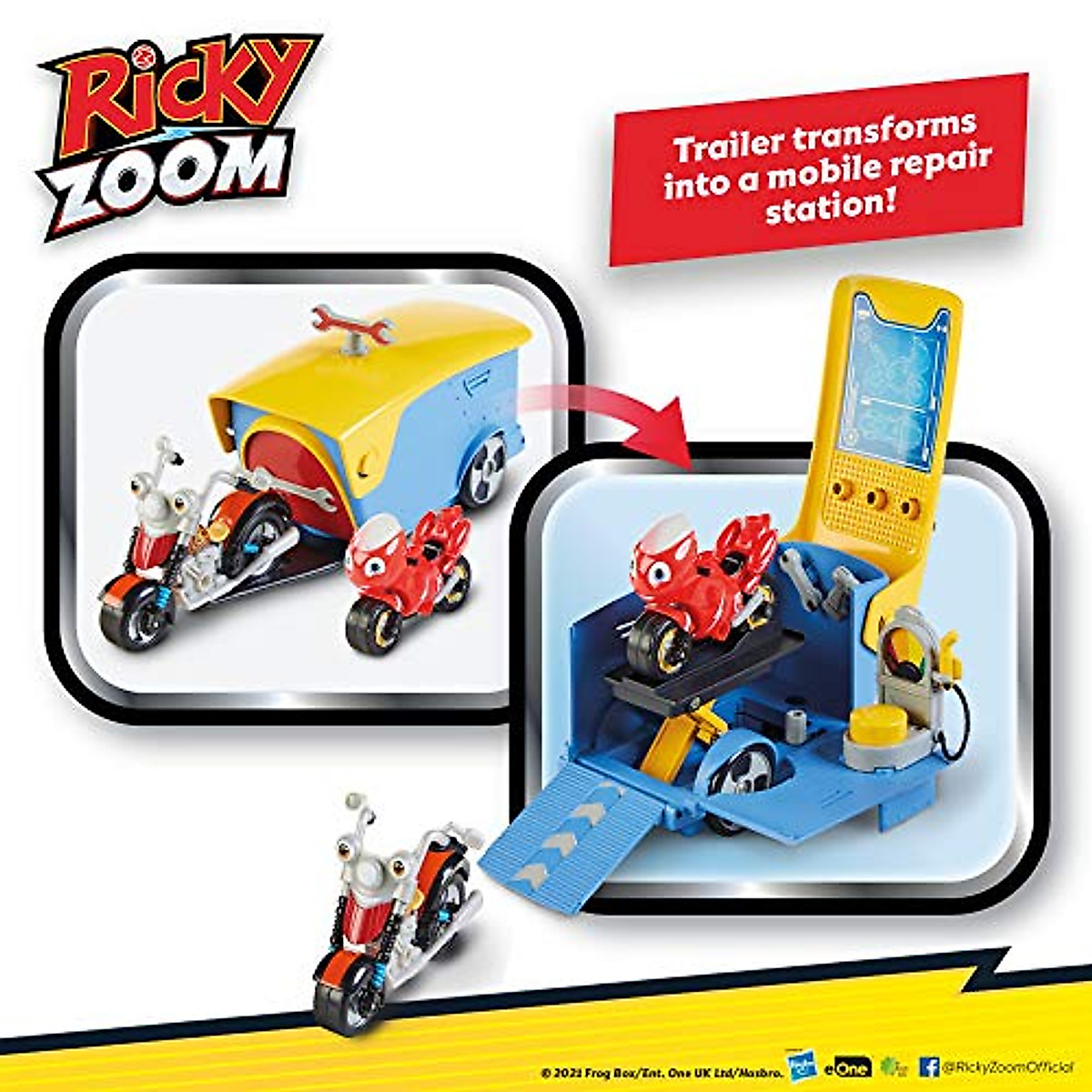 Ricky Zoom Maxwell’s Transforming Trailer Playset