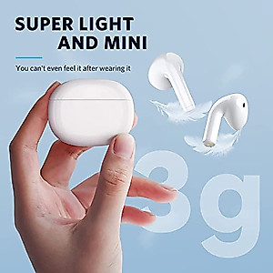 [Apple MFi Certified] AirPods3Wireless Earbuds Bluetooth 5.3 in Ear Headphones Built-in Microphone, with Touch Control,36H Playtime Long Endurance, Pop-ups Auto Pairing Headset