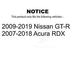 Rear Suspension Stabilizer Bar Link Pair For Acura RDX Nissan GT-R KTR-100976