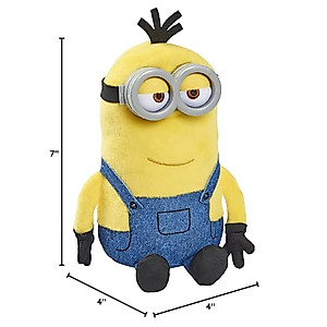 Just Play Illumination's Minions: The Rise of Gru Small Plush Kevin, Kids Toys for Ages 3 Up