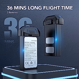 T25 2K Camera Drone + P5G 4K Camera Drone for Adults GPS Drone Pack