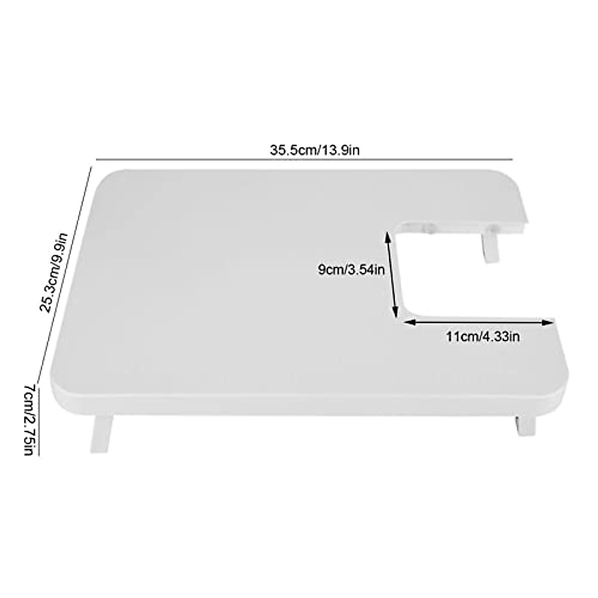 Sewing Machine Extension Board,brother sewing machine extension table ABS Plastic Mini Desktop Sewing Machine With Extension Table Extension Board , for Double Thread, Night Light, Foot Pedal