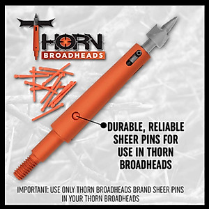 Thorn Archery Sheer Pins Compound Orange 12 pk.