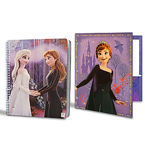 Disney Frozen All You Need for School Stationery Gifts Set - Pencils Eraser Notebook Case Ruler Folders for Back to The Pre School Kindergarten Education Goodies Supplies for Kids Girls
