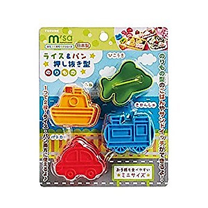 Torune Mama's Assist Bento Lunch Sandwich Bread Mold Cutters and Stamps (Vehicle)