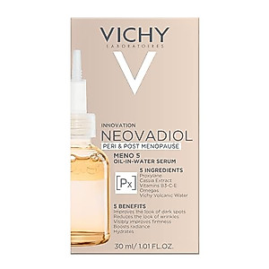Vichy Neovadiol Serum for Peri and Post Menopause, Anti Aging Serum to Reduce Wrinkles and Dark Spots, Dermatologist Tested, 1.01 Fl. Oz