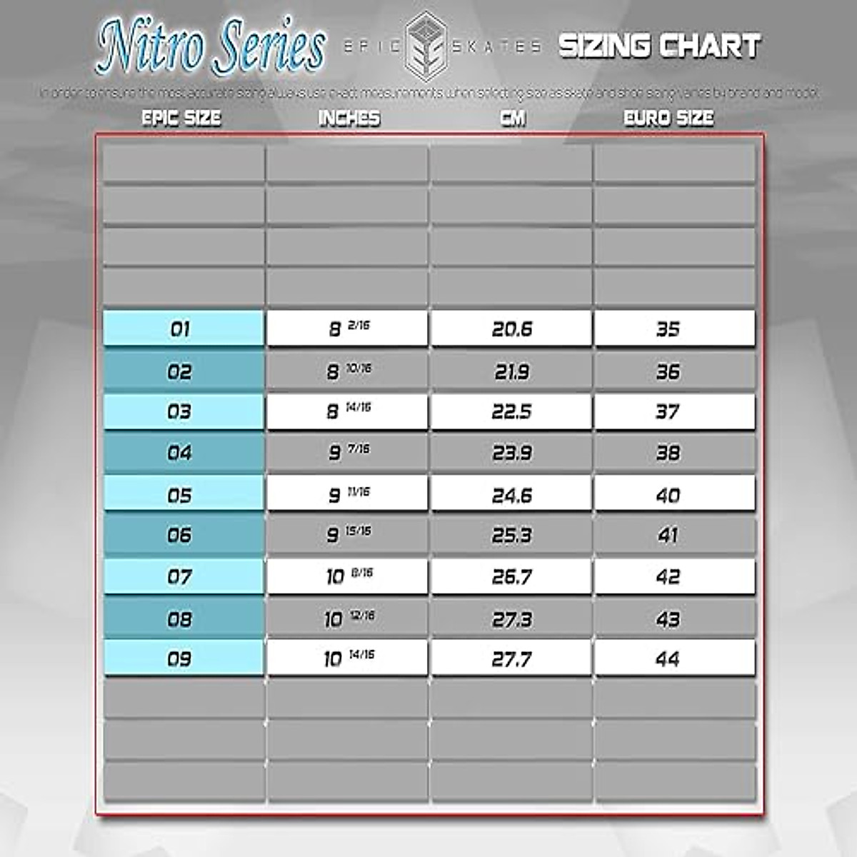 Epic Skates Men's Super Nitro Rainbow, Size 7, Multicolor