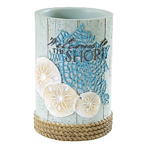Avanti Linens - Tumbler, Guest Bathroom Essenrtials, Coastal Home Decor (Beachcomber Collection)