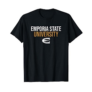 Emporia State University ESU Hornets Stacked T-Shirt