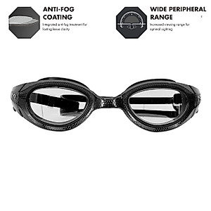 TYR Special Ops 3.0 Non-Polarized Adult Fit, Smoke/Black/Black